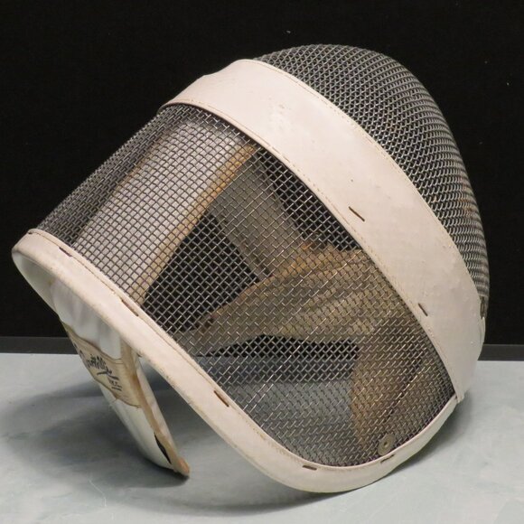 Santelli | Games | Vintage White Metal Mesh Santelli Nyc Fencing Helmet ...